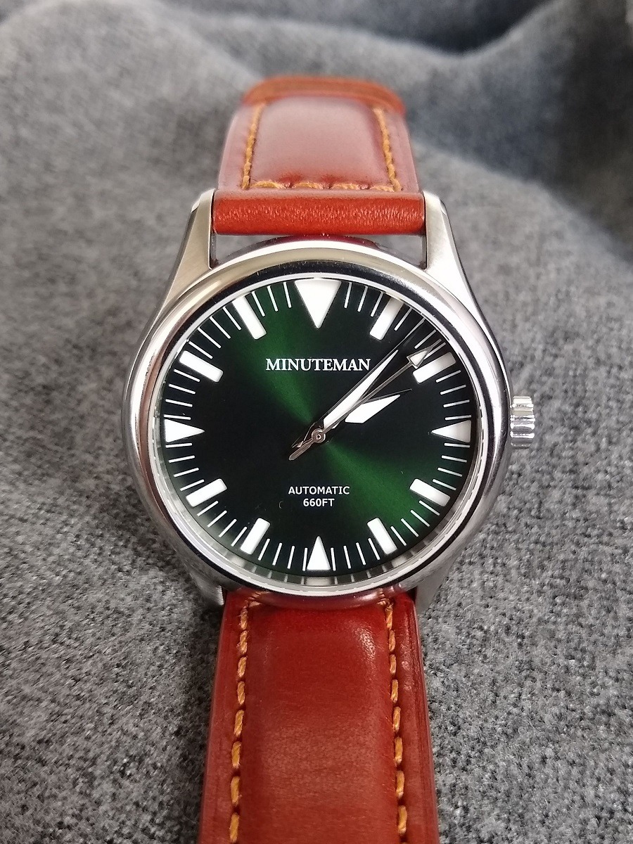 Minuteman Watches Prototype - The Time Bum